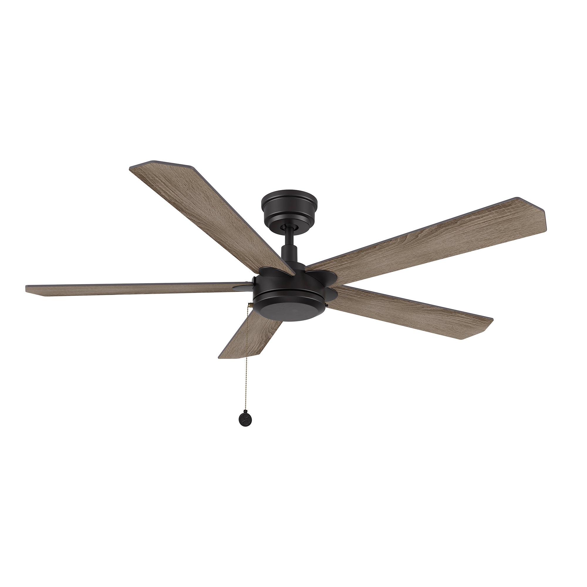 VALENCIA 52 inch 5-Blade No Light Ceiling Fan with Pull Chain ...