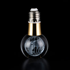 ATLAS GLOBE Crystal LED Light Bulb – CarroUSA.com