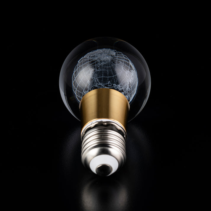 ATLAS GLOBE Crystal LED Light Bulb – CarroUSA.com