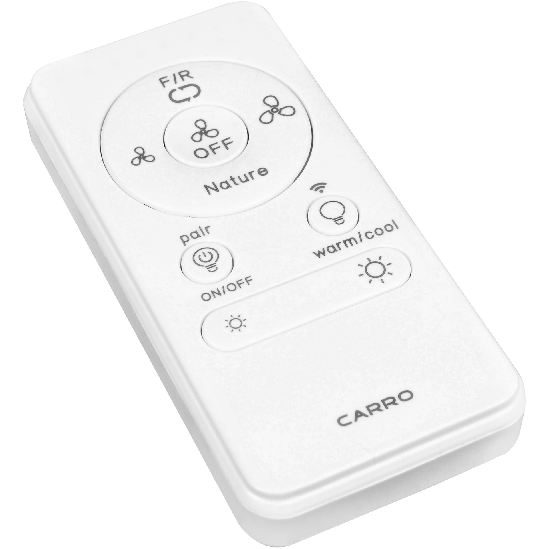 Remote Control – DC Motor Fans - White (Wall Mount Included) – CarroUSA.com
